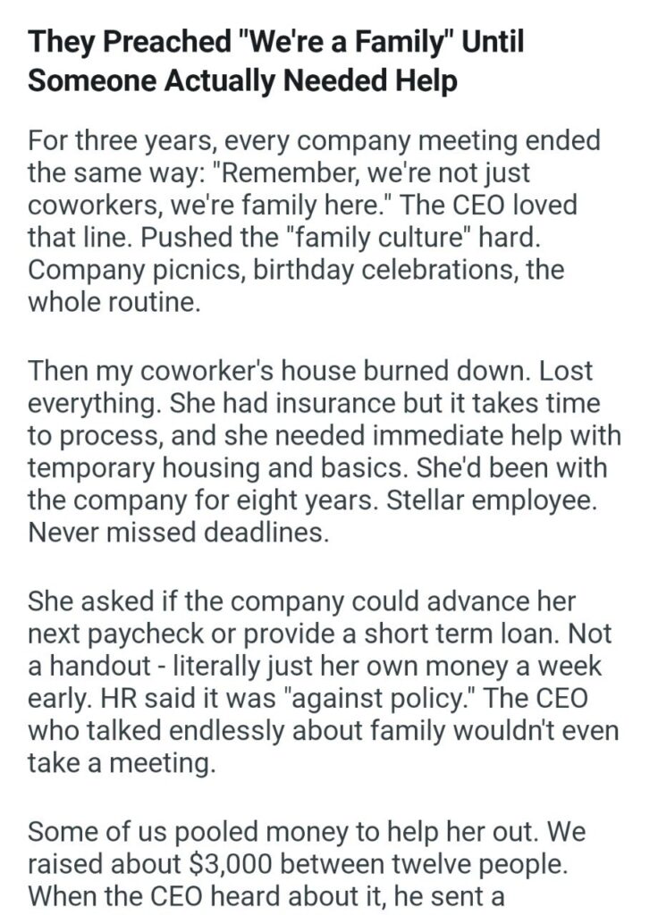 This CEO's "Family Values"