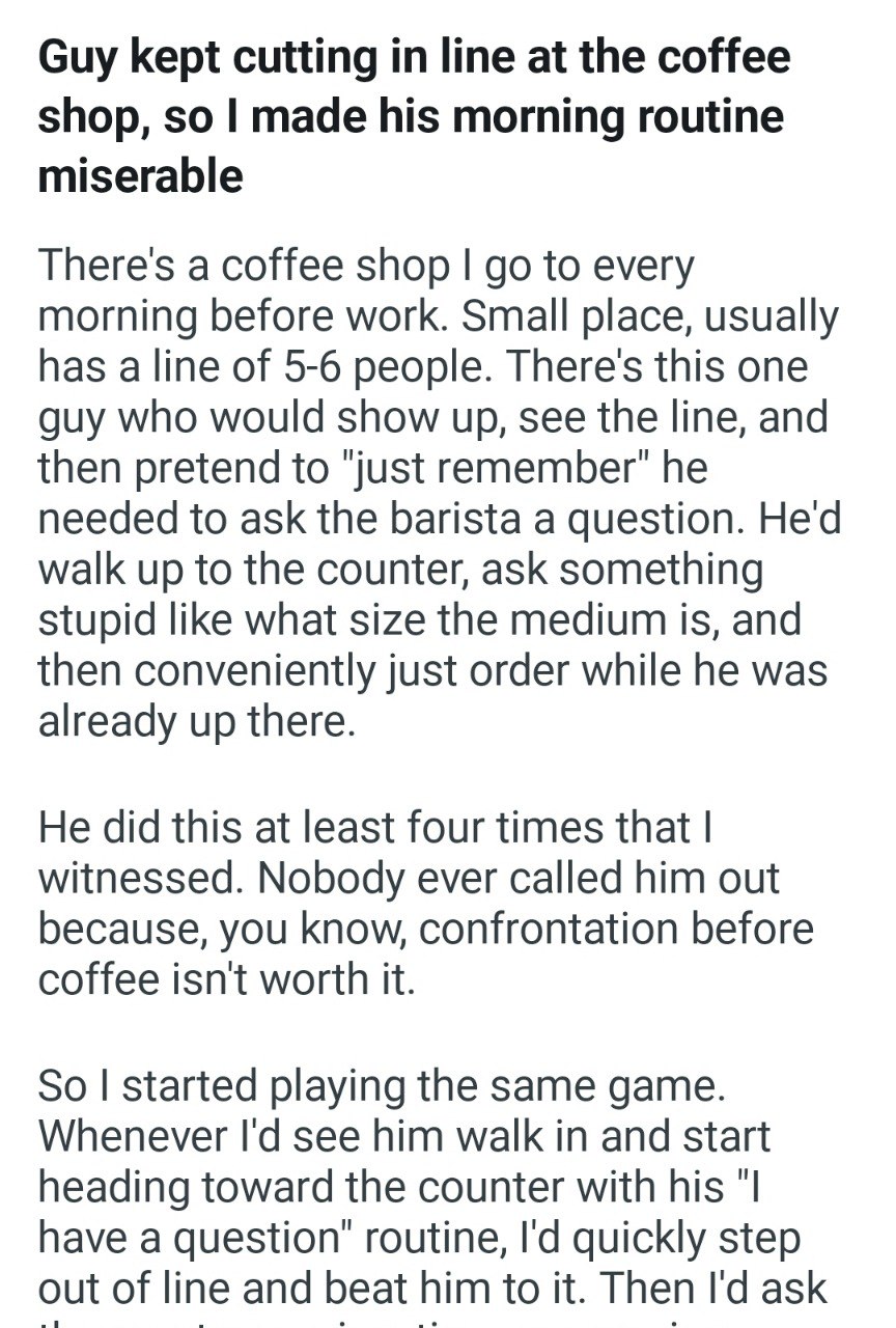 the Coffee Line