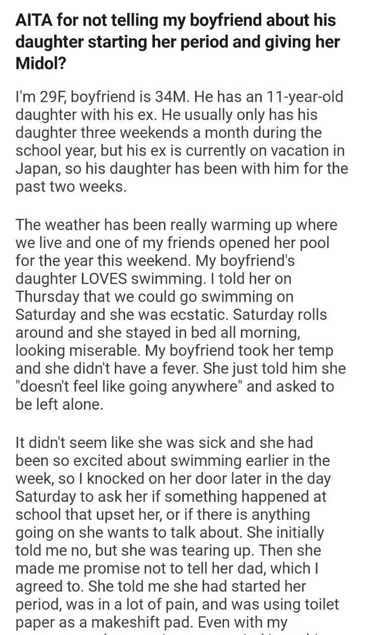 His Daughter’s First