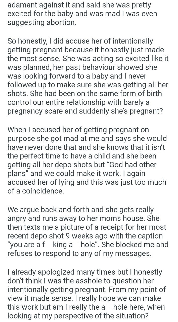 His Pregnant Girlfriend